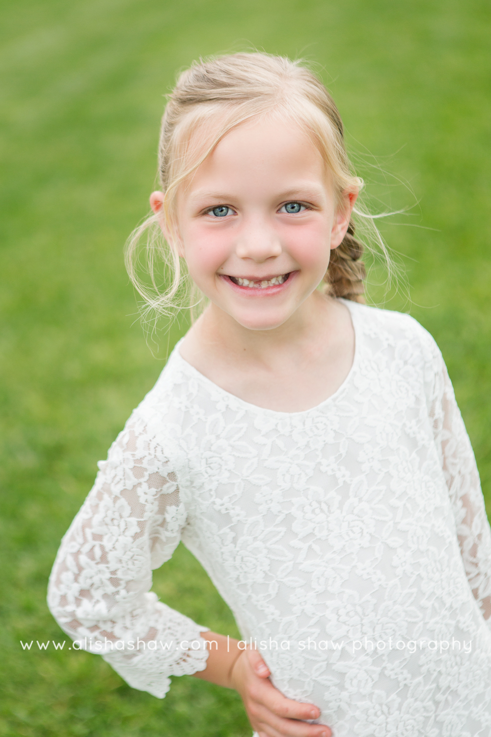 Baptism Tess | St George Utah Child Photographer | Alisha Shaw Photography