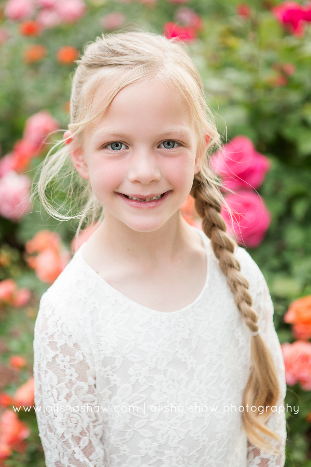 Baptism Tess | St George Utah Child Photographer | Alisha Shaw Photography
