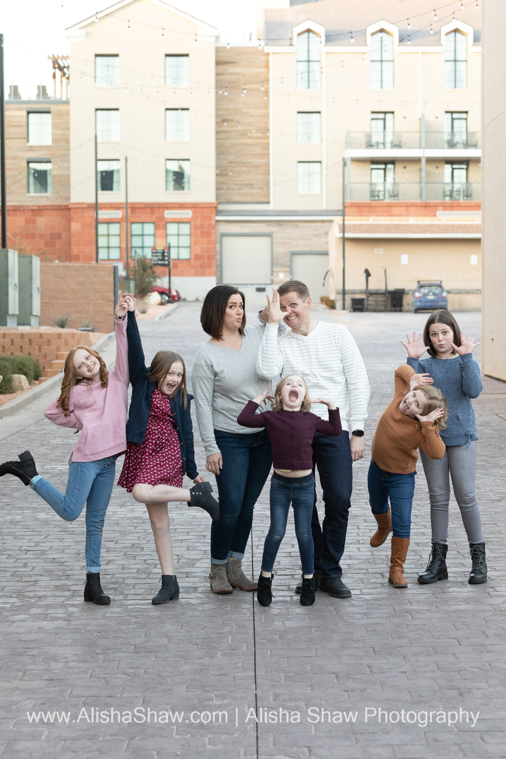 St George Utah Downtown Family | Alisha Shaw Photography